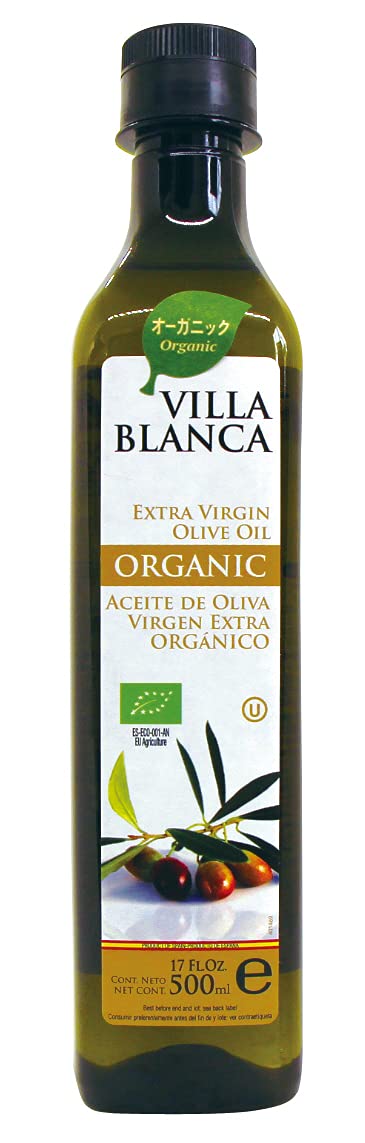 VILLA BLANCA ヴィラブランカ オーガニック エクストラバージンオリーブオイル PET 458g（500ml）×1本 オリーブオイル - 最安値・価格比較 - Yahoo ...