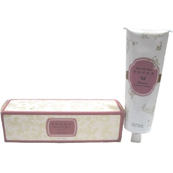 TOCCA トッカ メタルチューブハンドクリーム クレオパトラの香り 120ml ハンドケア用品 - 最安値・価格比較 - Yahoo!ショッピング｜口コミ・評判からも探せる