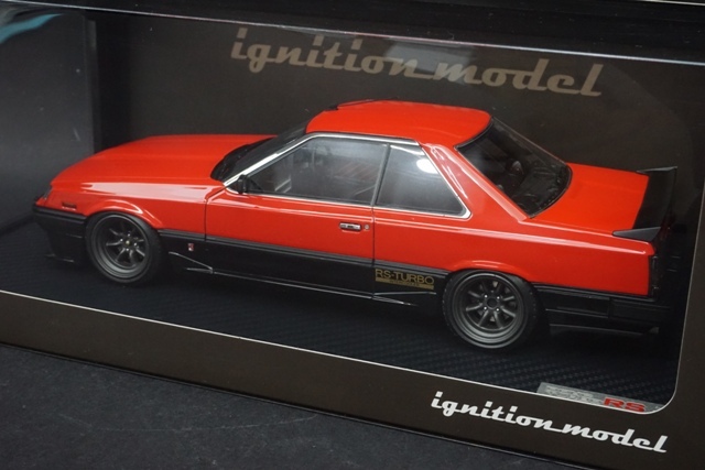 ignition model Nissan Skyline 2000 RS-X Turbo-C （R30） Red （1/18 scale） ※Watanabe-Wheel （1/18スケール ...