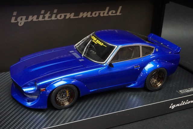 ignition model Nissan Fairlady Z （S30） STAR ROAD Blue （1/18スケール レジン IG1359） おもちゃのミニカー - 最安値・価格比較 ...