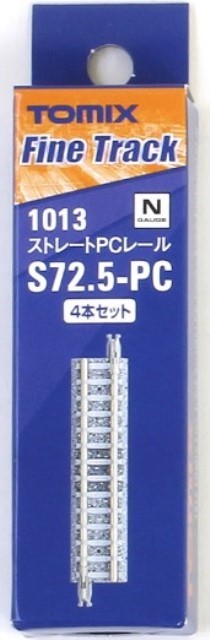 トミーテック TOMIX ストレートPCレール S72.5-PC（F）4本セット 1013 Nゲージ用レール - 最安値・価格比較 - Yahoo!ショッピング