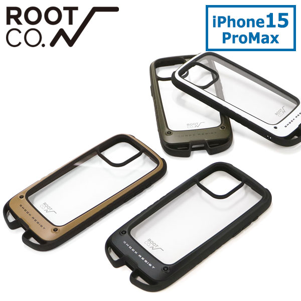 ROOT CO. iPhone 15 Pro Max GRAVITY Shock Resist Case ＋Hold. GSH-4347 iPhone用ケース - 最安値・価格比較 ...