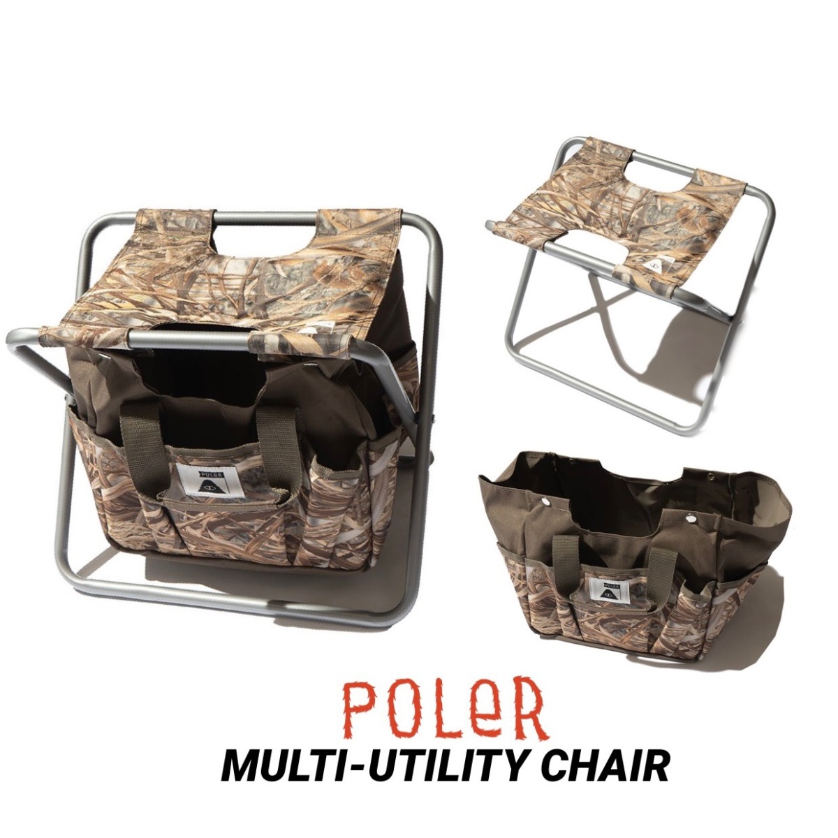 POLeR マルチユーティリティチェア 5221C039-CAM（カモ） アウトドアチェア - 最安値・価格比較 - Yahoo!ショッピング ...