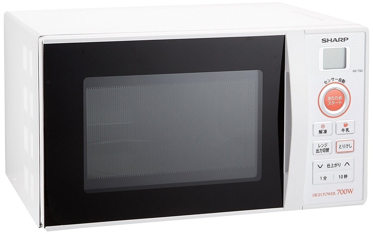 SHARP シャープ 電子レンジ RE-TS3-W5 50Hz （ホワイト） 電子レンジ - 最安値・価格比較 - Yahoo!ショッピング｜口コミ・評判からも探せる