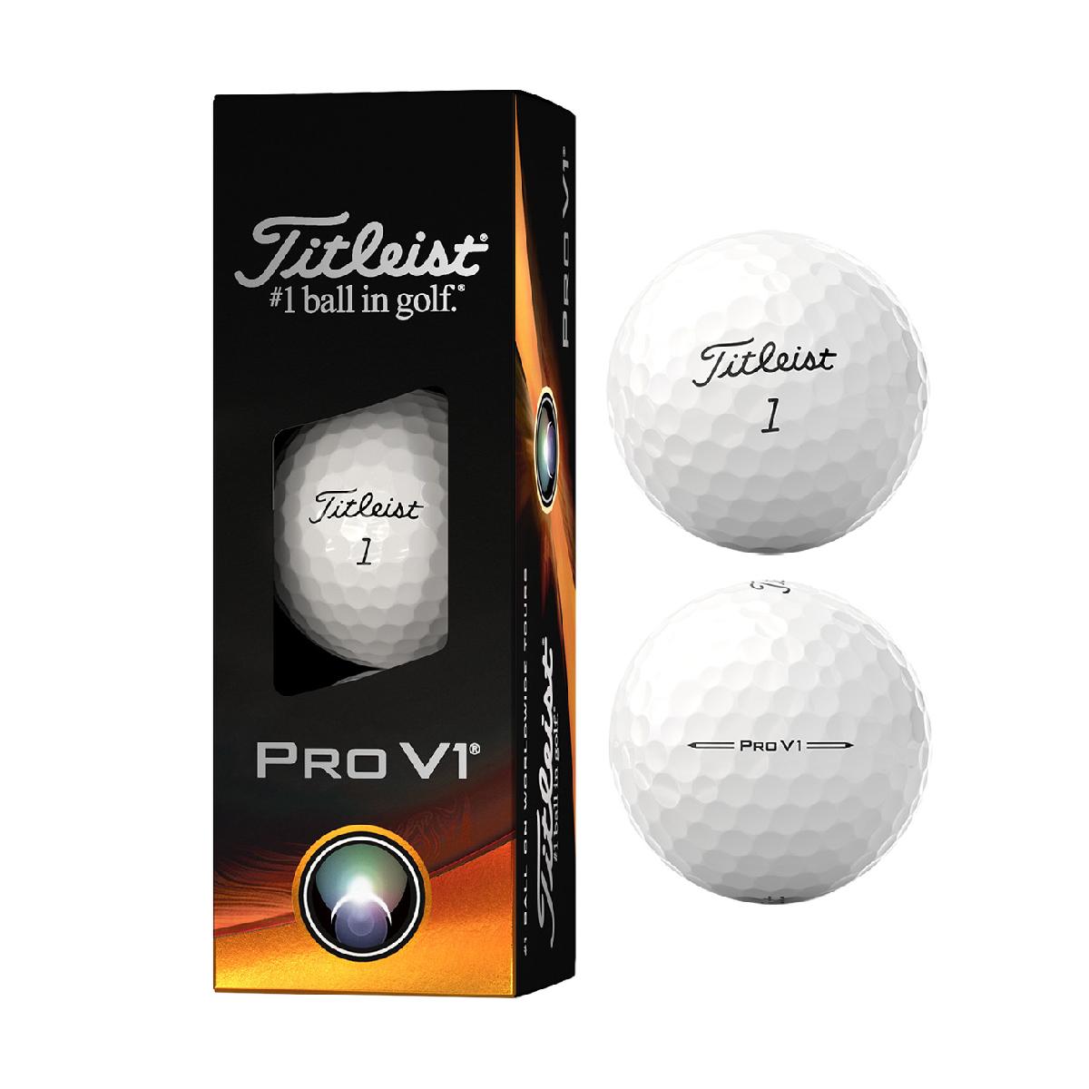 Titleist プロ V1 （ホワイト） ローナンバー 2023年モデル 1スリーブ Pro V1 ゴルフボール - 最安値・価格比較 - Yahoo!ショッピング｜口コミ・評判からも探せる