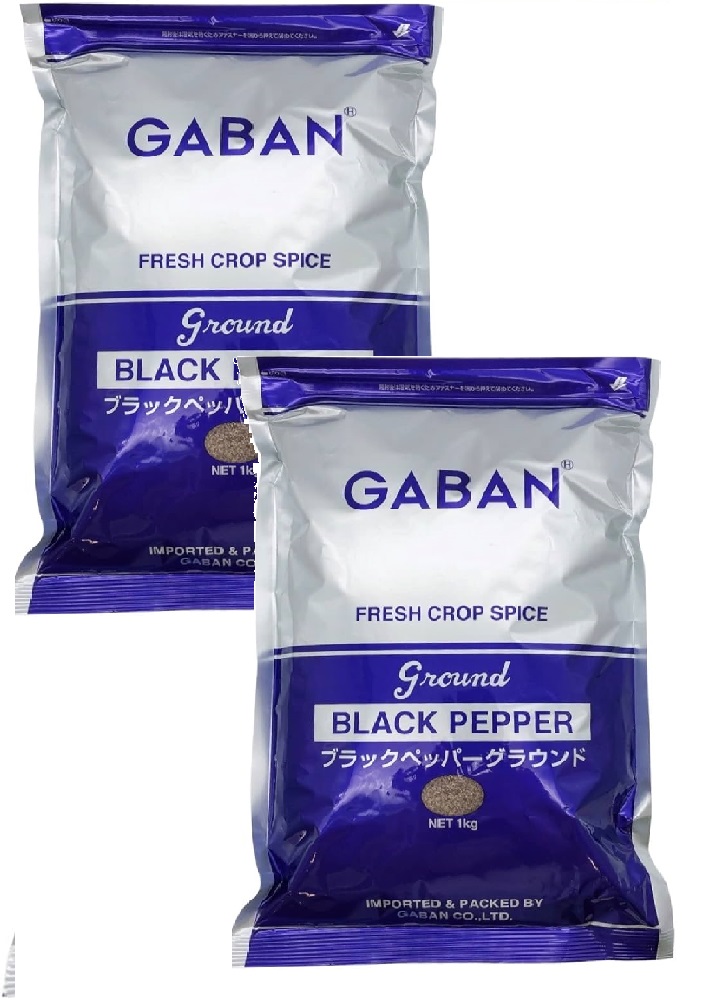 GABAN GABAN ブラックペッパー グラウンド 袋 1kg×2個 調味料 胡椒(こしょう) - 最安値・価格比較 - Yahoo!ショッピング