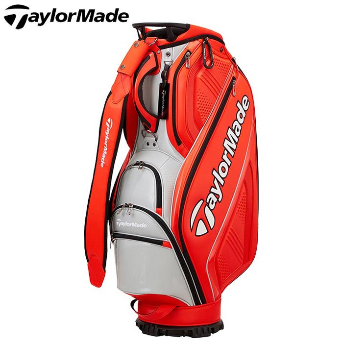 TaylorMade TaylorMade TD248 オーステック キャディバッグ N87137（オレンジ/グレー） キャディバッグ - 最 ...