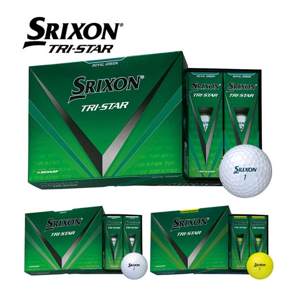DUNLOP スリクソン TRI-STAR （ロイヤルグリーン） 2024年モデル SNTRS5GRN 1ダース SRIXON ゴルフボール - 最安値・価格比較 - Yahoo!ショッピング ...