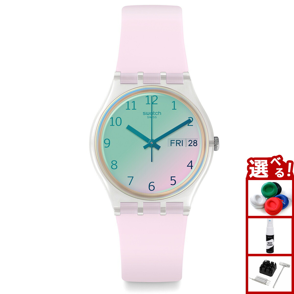 Swatch オリジナル ジェント Transformation ULTRAROSE GE714 レディース腕時計 - 最安値・価格比較 ...