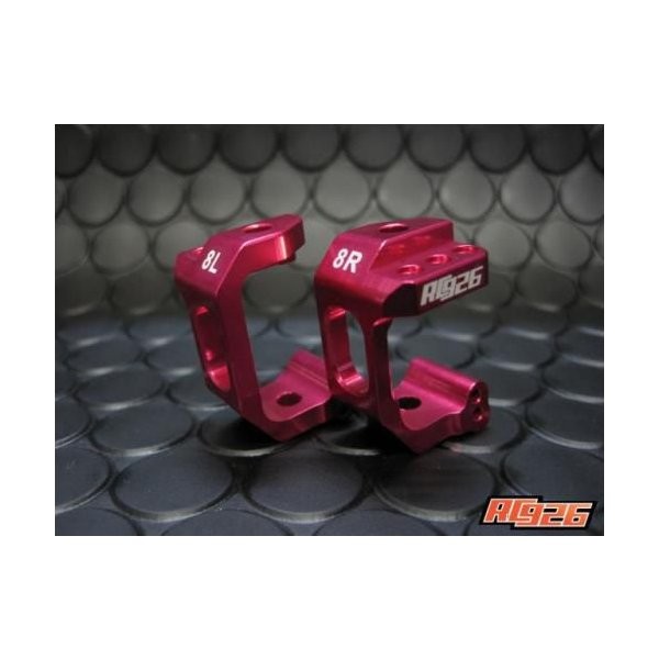 KN企画 【RC926】 ドリパケ/D-MAX用 アルミフロントハブキャリア（Cハブ）Type-2 キャスター角8度 ピンク KN-DP39PI ラジコンパーツ、アクセサリー - 最安値・価格 ...