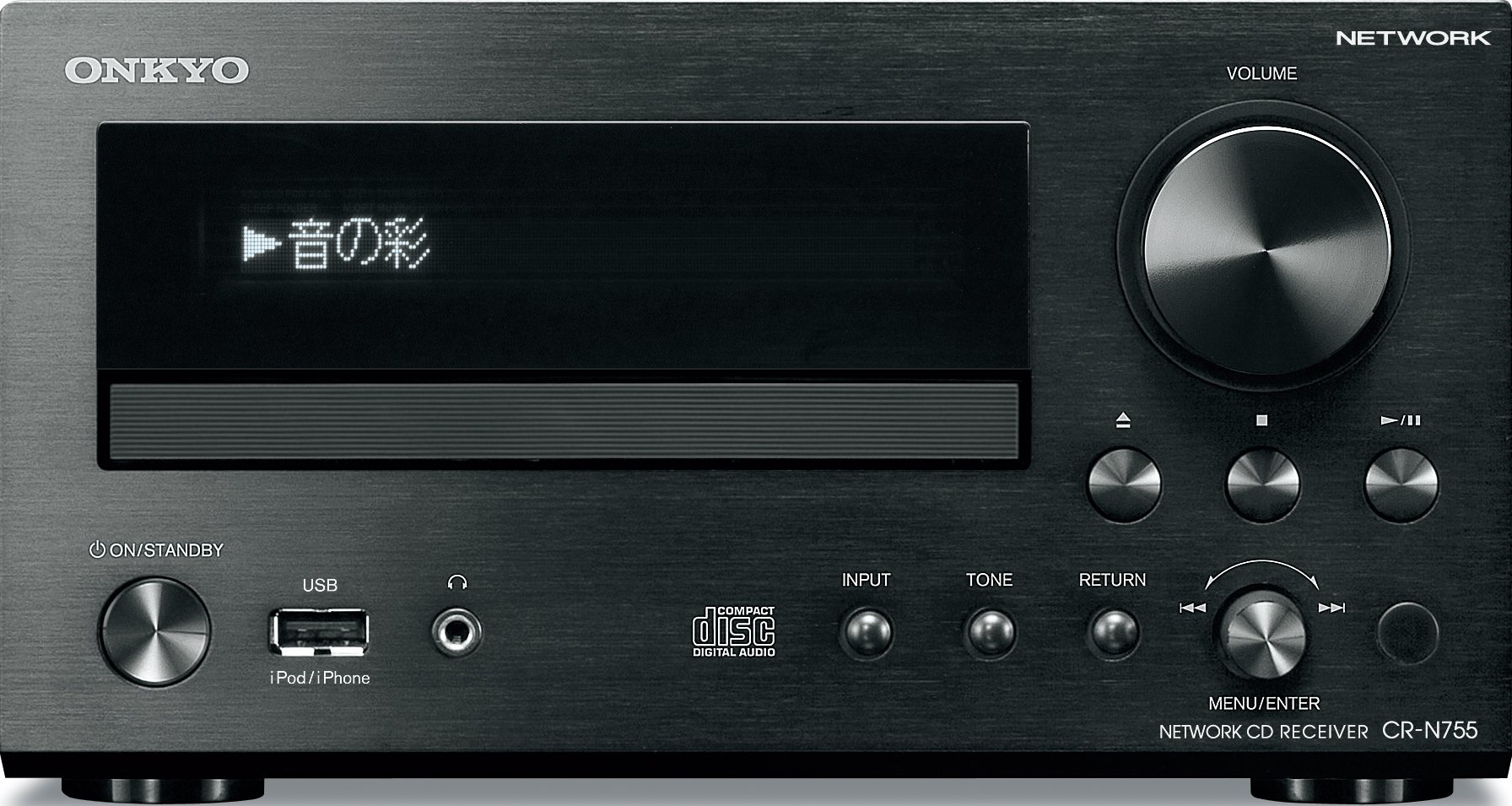 ONKYO CRシリーズ ネットワークCDレシーバー CR-N755（B） ブラック ミニコンポ - 最安値・価格比較 - Yahoo!ショッピング｜口コミ・評判からも探せる