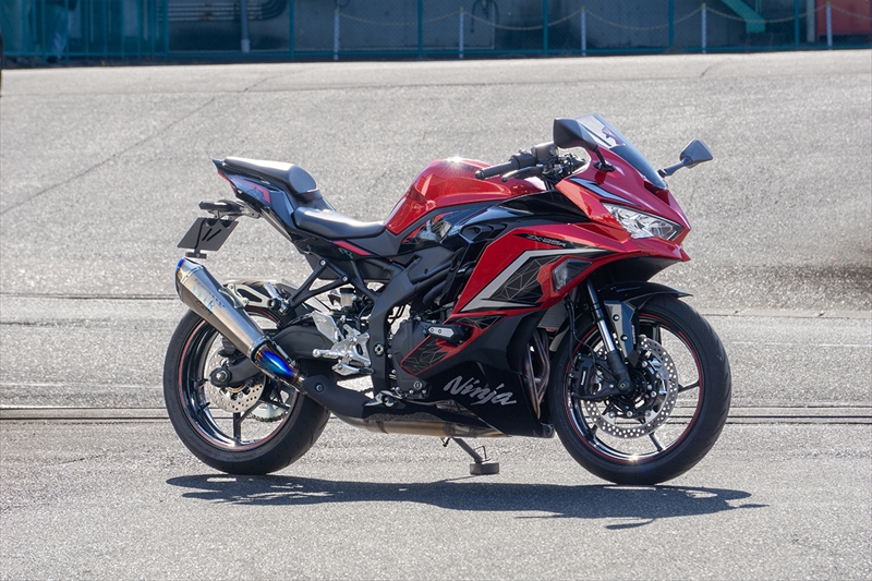 OVER RACING TT-Formula RS＋PRO フルチタン S/O（ZX-25R SE/ZX-4R SE/ZX-4RR 23 ...