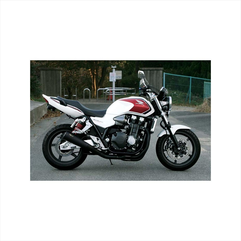 ノジマエンジニアリング NOJIMA メガホン4-1（SUS機械曲げ）（CB1300SF/SB/ABS '08-13/EBL-SC54 ...