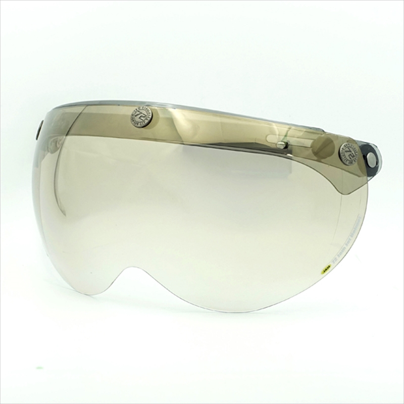 72JAM JET HELMET アビエーションシールド APS-03（フラッシュミラーシャンパンゴールド） バイク用 ヘルメットシールド - 最安値・価格比較 - Yahoo!ショッピング