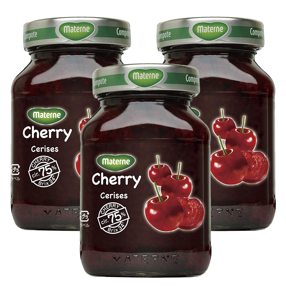 マテルネ チェリー・コンポート 290g×3個 ジャム、フルーツソース - 最安値・価格比較 - Yahoo!ショッピング｜口コミ・評判からも探せる
