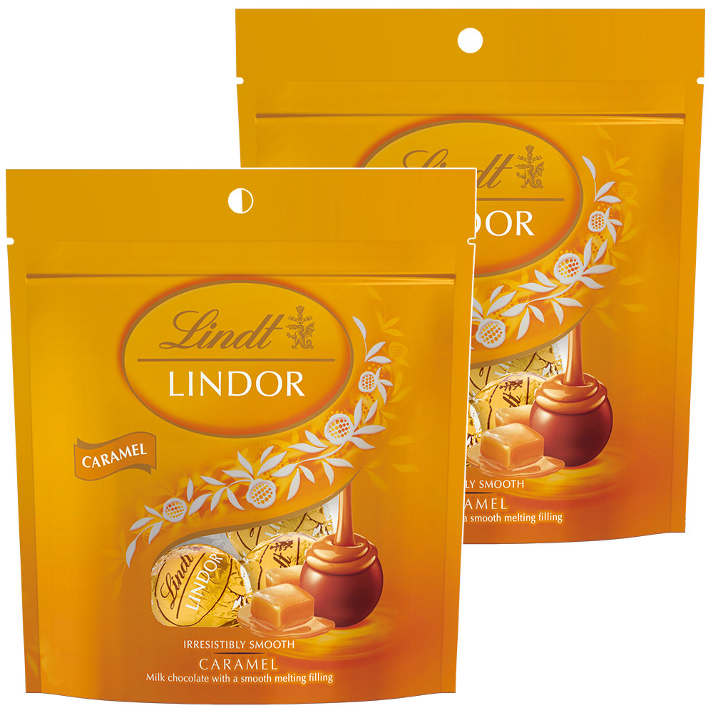 リンツ リンツ リンドール・キャラメルパック 4P（48g）×2個 LINDOR チョコレート トリュフ、ボンボン - 最安値・価格比較 - Yahoo!ショッピング｜口コミ・評判からも探せる