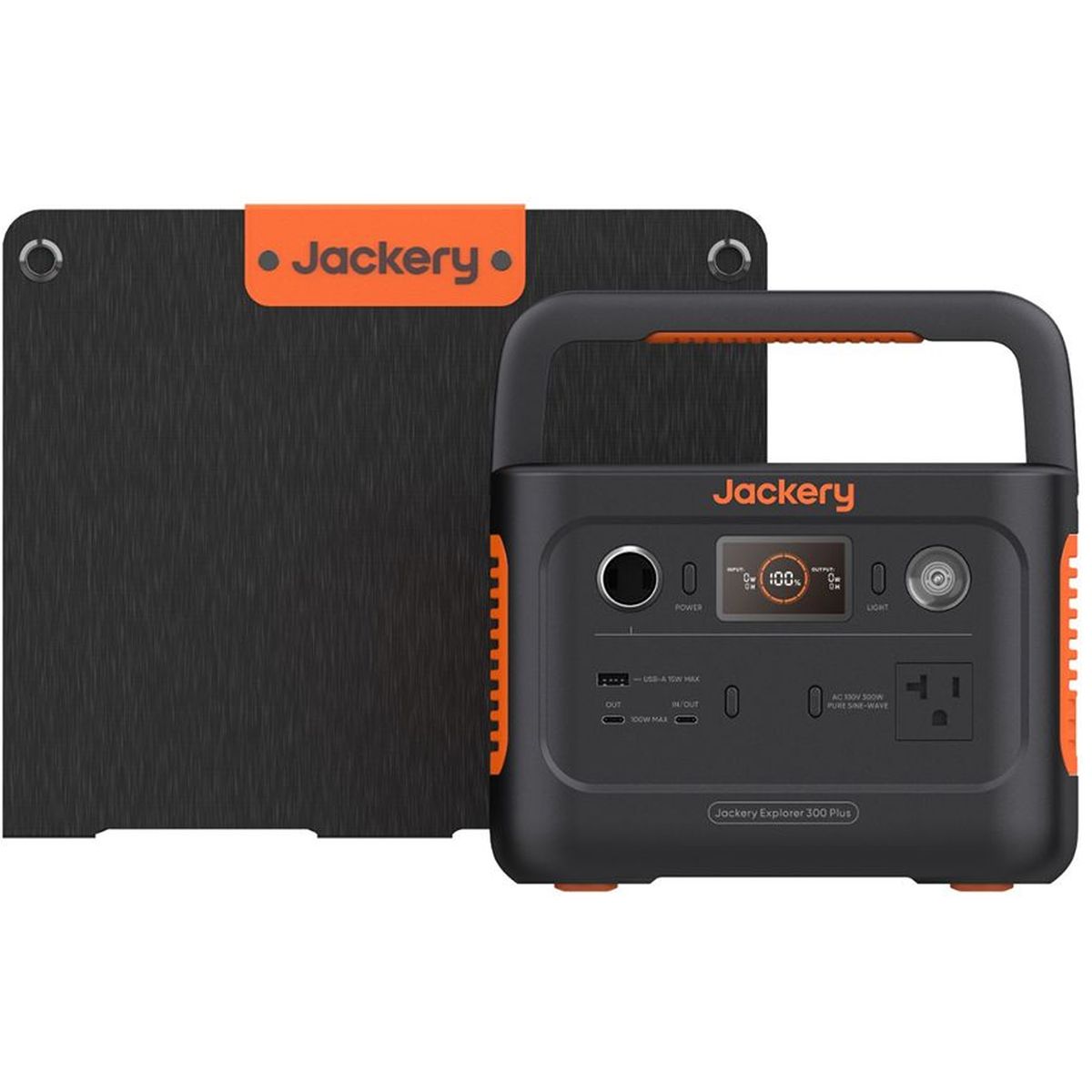 Jackery Jackery Solar Generator 300 Plus 40W Mini ポータブル電源 ソーラーパネル セット ...