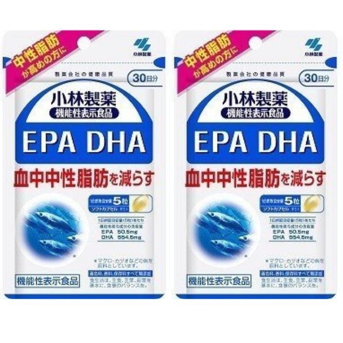 小林製薬 小林製薬 EPA DHA（中脂ヘルプ）30日分 150粒×2個 DHA、EPA、オメガ3 - 最安値・価格比較 - Yahoo!ショッピング｜口コミ・評判からも探せる