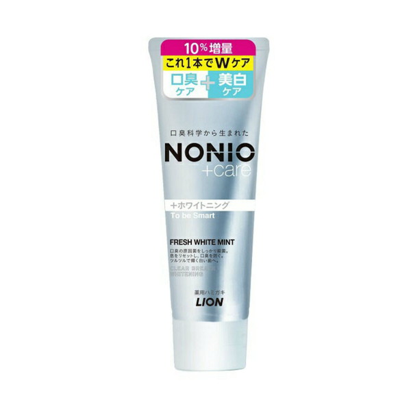 LION NONIO （ノニオ） ホワイトニングハミガキ 増量143g×1本 NONIO 歯磨き粉 - 最安値・価格比較 - Yahoo!ショッピング