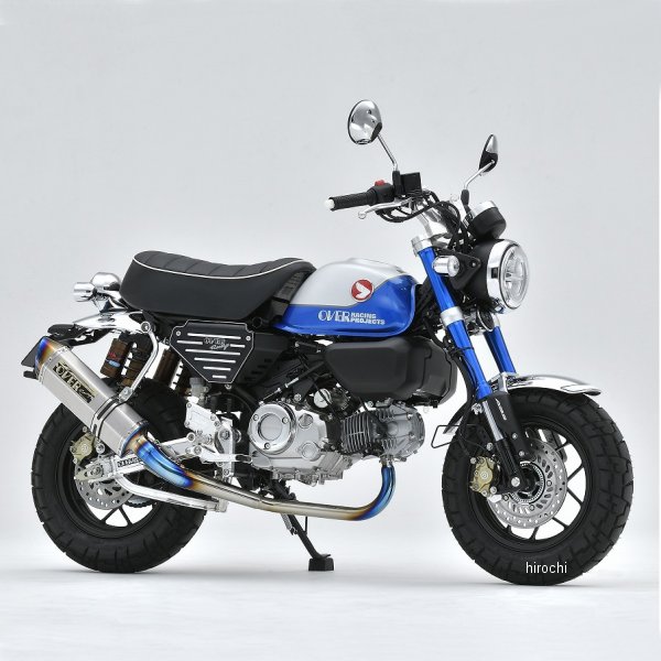 OVER RACING TT-Formula RS フルチタン（Monkey125 21-/8BJ-JB03）16-013-50 バイク用フル ...
