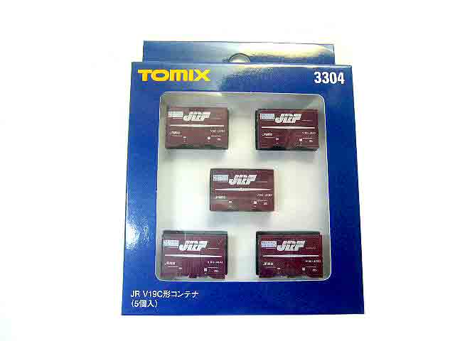 トミーテック トミックス JR V19C形コンテナ（5個入） 3304 トミックス 模型、プラモデルの車両 - 最安値・価格比較 - Yahoo!ショッピング