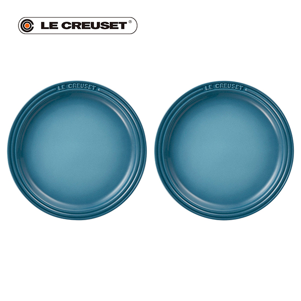 Le Creuset LE CREUSET ラウンド・プレート LC 19cm （マリンブルー） 【2枚】 食器皿 - 最安値・価格比較 - Yahoo!ショッピング｜口コミ・評判からも探せる