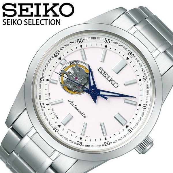 SEIKO SEIKO SELECTION メンズ メカニカル シルバーバンド SCVE049（ホワイト） SEIKO SELECTION ...