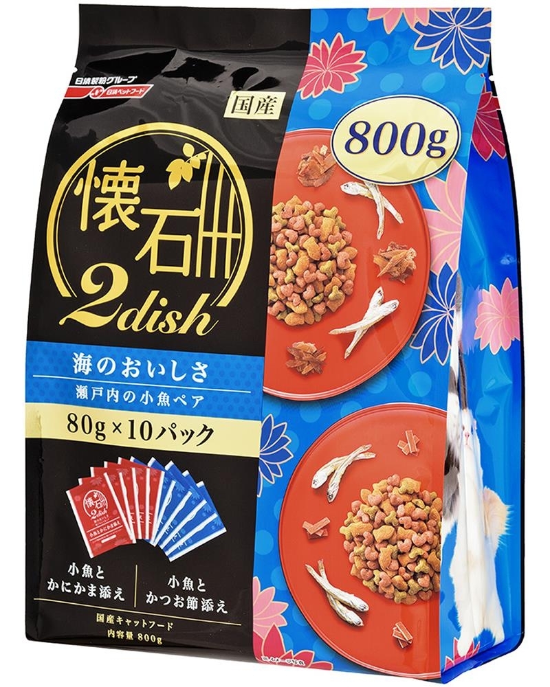 ペットライン 懐石 2dish 瀬戸内の小魚ペア 800g（80g × 10）×36個 懐石 猫用ドライフード - 最安値・価格比較 - Yahoo!ショッピング｜口コミ・評判からも探せる