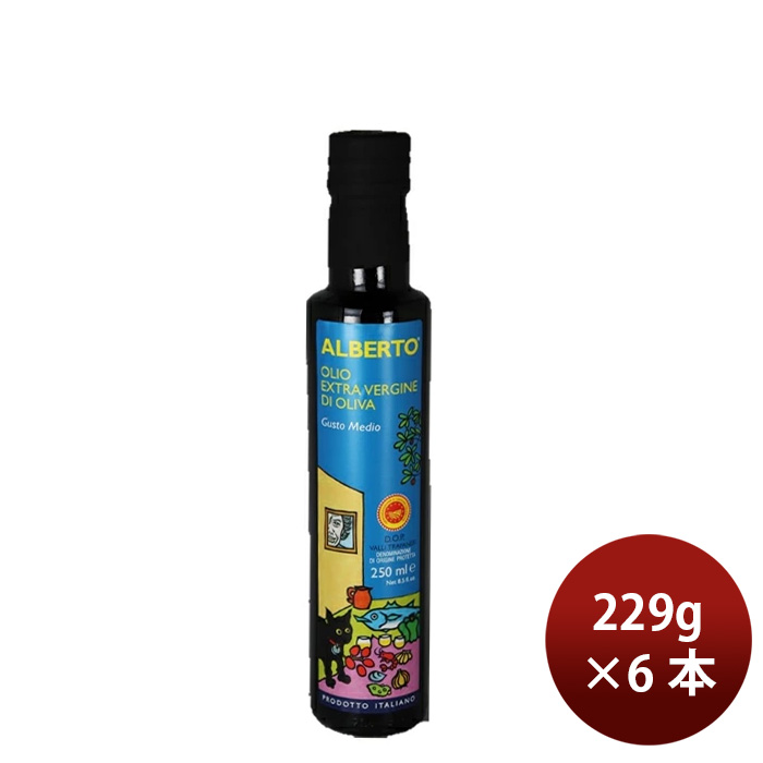 ALBERTO アルベルトさんのEXVオリーブオイル ミディアム DOP 250ml×6本 オリーブオイル - 最安値・価格比較 - Yahoo!ショッピング｜口コミ・評判からも探せる