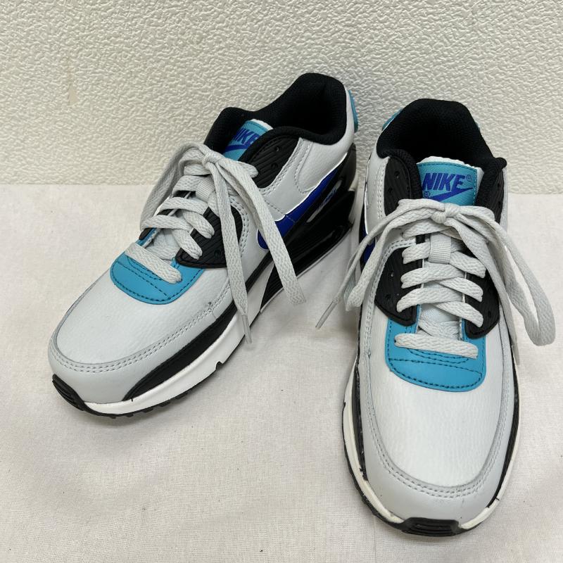 NIKE AIR MAX 90 LEATHER GS "ORACLE AQUA" CD6864-003 （ホワイト/ハイパーブルー/アクア ...