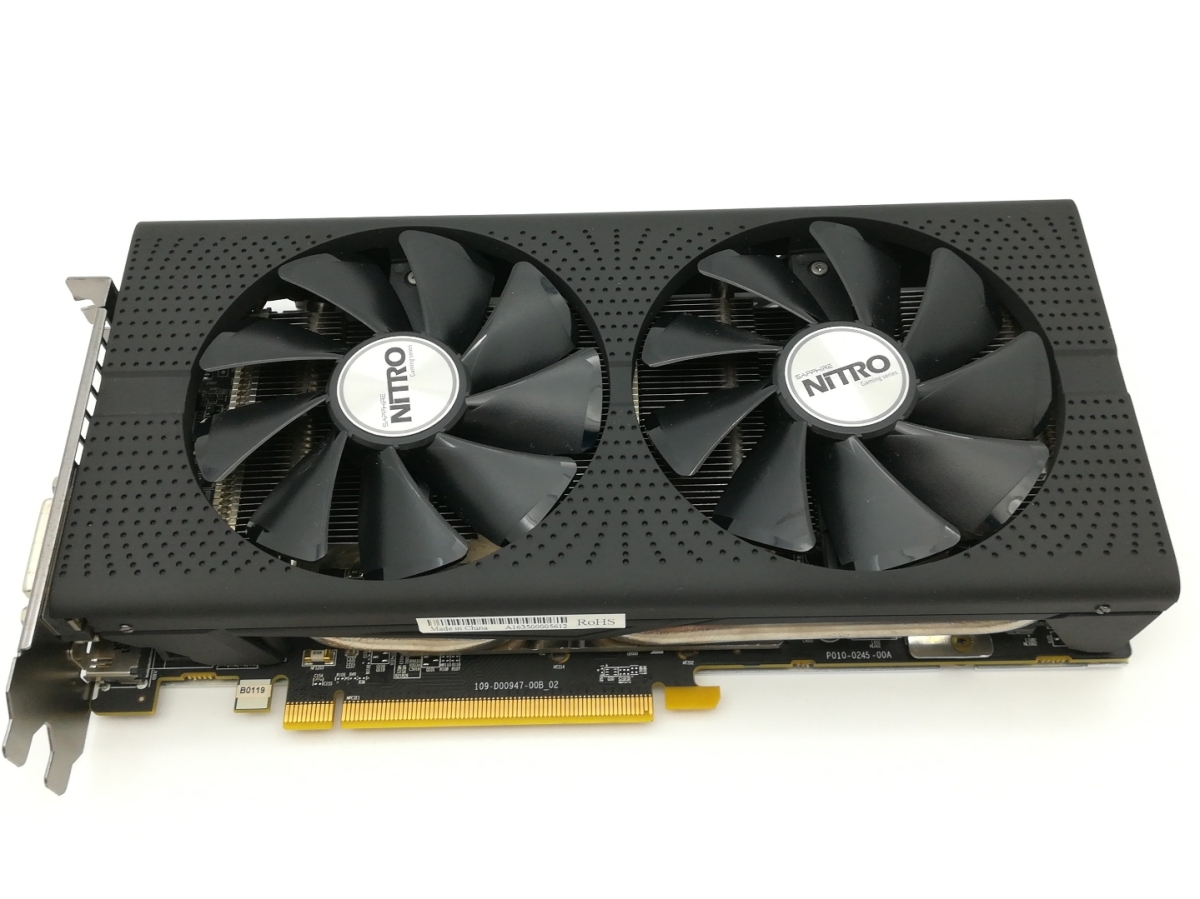 SAPPHIRE 11260-07-20G/SA-RX480-8GD5N001 [NITRO＋ RADEON RX 480 8G GDDR5 PCI-E DUAL HDMI / DVI-D ...