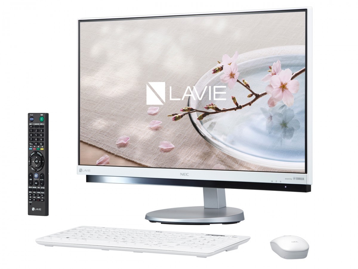 NEC ラヴィ LAVIE Desk All-in-one DA770/GAW ファインホワイト[PC-DA770GAW 2017年春モデル] Windowsデスクトップ - 最安値・価格比較 ...
