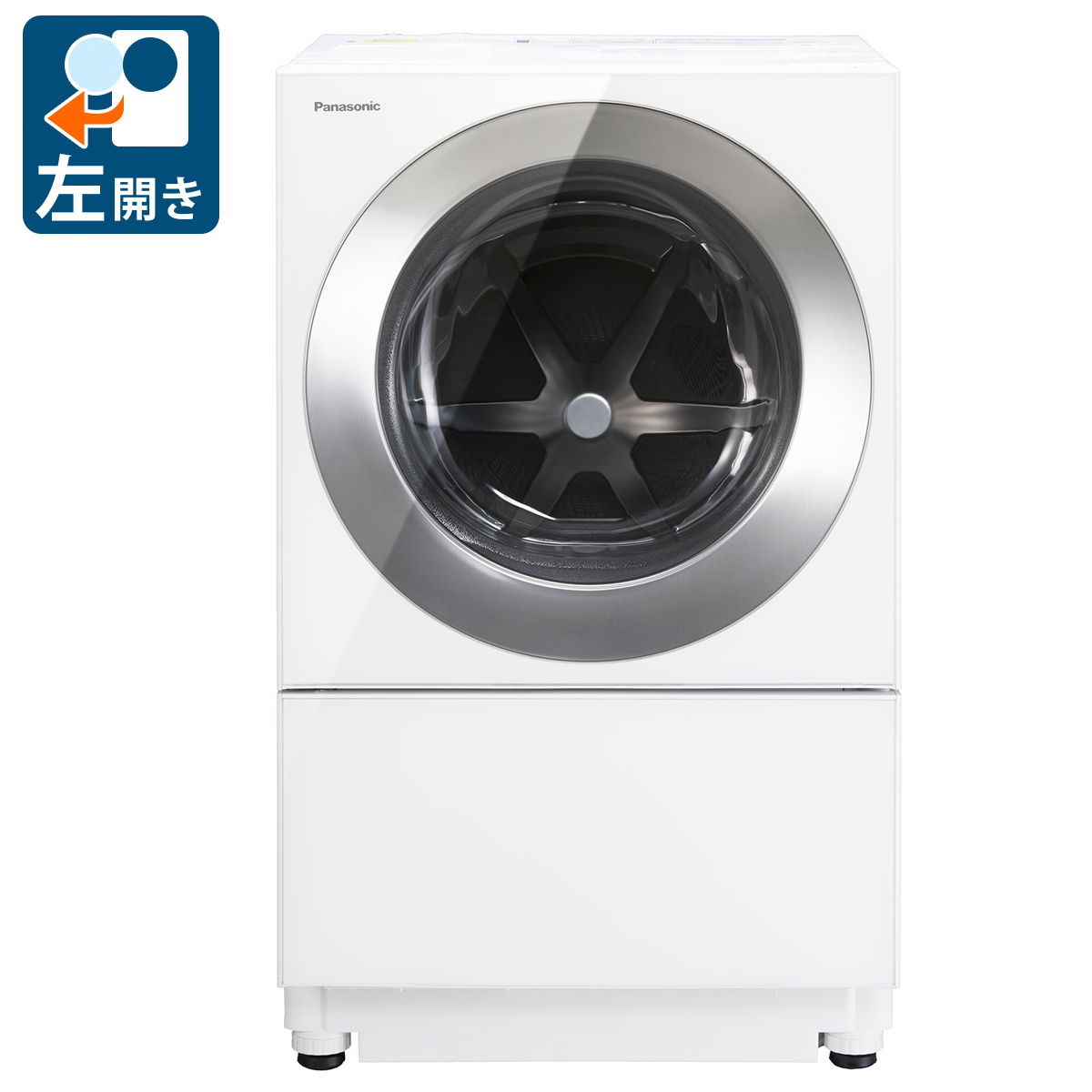 Panasonic Cuble ななめドラム洗濯乾燥機 左開き NA-VG2700L-S （フロストステンレス） Cuble 洗濯機本体 ...