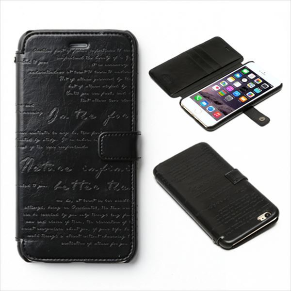 ZENUS Z4701i6P iPhone 6 Plus用 Lettering Diary ブラック iPhone用ケース - 最安値・価格比較 - Yahoo!ショッピング｜口コミ・評判からも探せる