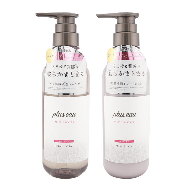 plus eau プリュスオー シャンプー＆トリートメント メルティ セット（450ml＋450ml）×1個 ヘアシャンプー - 最安値・価格比較 - Yahoo!ショッピング｜口コミ・評判 ...