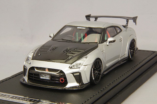 ignition model TOP SECRET GT-R （R35） Silver （1/43スケール レジン IG1539） おもちゃの ...
