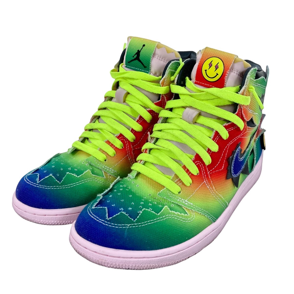 Yahoo!オークション- J BALVIN × AIR JORDAN 1 HIGH OG "RAINBOW" DC3481-900 （マルチカラー/ブラック/ピンク/マルチカラー） の製品情報