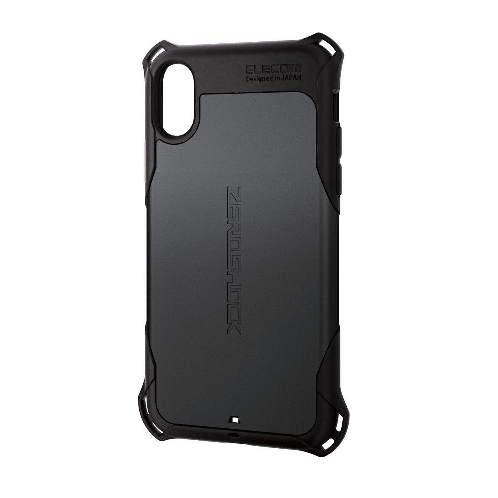 ELECOM iPhone X用 ZEROSHOCK スタンダード ブラック PM-A17XZEROBK ZEROSHOCK iPhone用ケース - 最安値・価格比較 - Yahoo ...