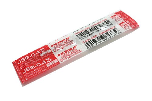 ZEBRA ゼブラ JSB-0.4芯（カーマインレッド）0.4mm RJSB4-CMR×10本 ボールペン - 最安値・価格比較 - Yahoo!ショッピング｜口コミ・評判からも探せる