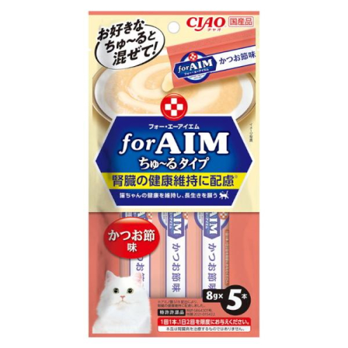 いなばペットフード いなば チャオ CIAO for AIM ちゅ～るタイプ かつお節味 （8g×5本）×6個 CIAO（いなばペットフード） 猫用おやつ - 最安値・価格比較 - Yahoo ...