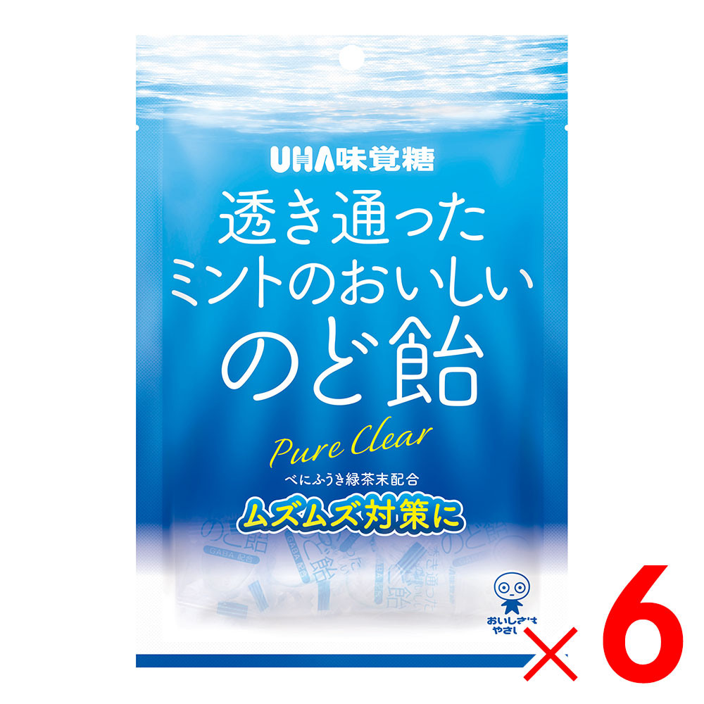 UHA味覚糖 UHA味覚糖 透き通ったミントのおいしいのど飴 92g×6袋 飴、ソフトキャンディ - 口コミ・レビュー - Yahoo!ショッピング
