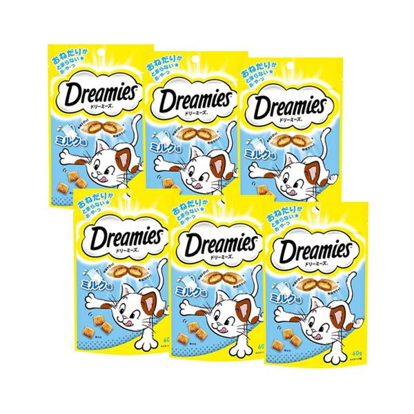 MARS（ペット用品、食品） ドリーミーズ ミルク味 60g×6個 Dreamies 猫用おやつ - 最安値・価格比較 - Yahoo!ショッピング