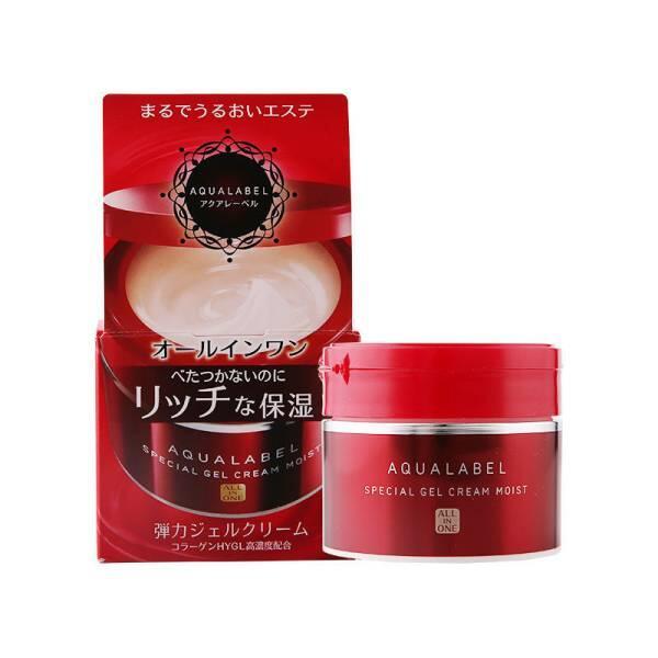 SHISEIDO アクアレーベル スペシャルジェルクリーム A モイスト 90g×1 AQUALABEL オールインワンスキンケア - 最安値 ...