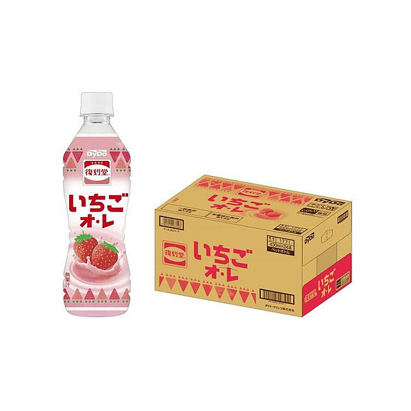ダイドードリンコ DyDo 復刻堂 いちごオ・レ 430ml ペットボトル × 24本 乳飲料、乳酸菌飲料 - 最安値・価格比較 - Yahoo!ショッピング｜口コミ・評判からも探せる