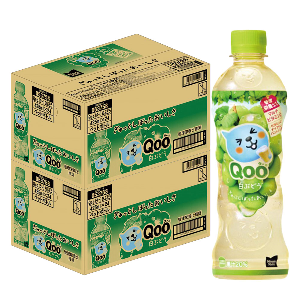 Coca Cola Qoo 白ぶどう ペットボトル 425ml×48 Qoo フルーツジュース - 最安値・価格比較 - Yahoo!ショッピング｜口コミ・評判からも探せる