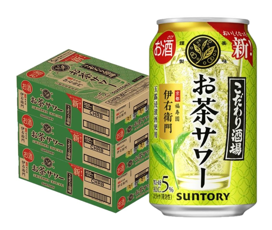 SUNTORY SUNTORY こだわり酒場のお茶サワー 伊右衛門 サワー、缶チューハイ - 口コミ・レビュー - Yahoo!ショッピング