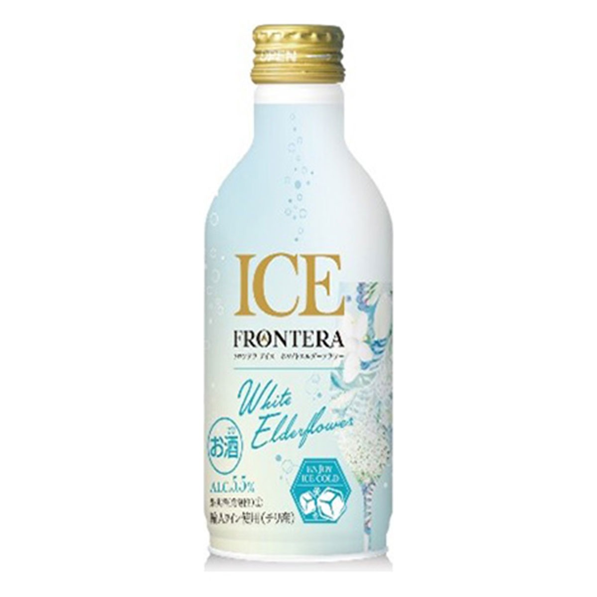 CONCHA Y TORO コンチャ・イ・トロ フロンテラ アイス・ホワイトエルダーフラワー NV 280mlボトル缶 1ケース（24本） FRONTERA シャンパン・スパークリングワイン ...