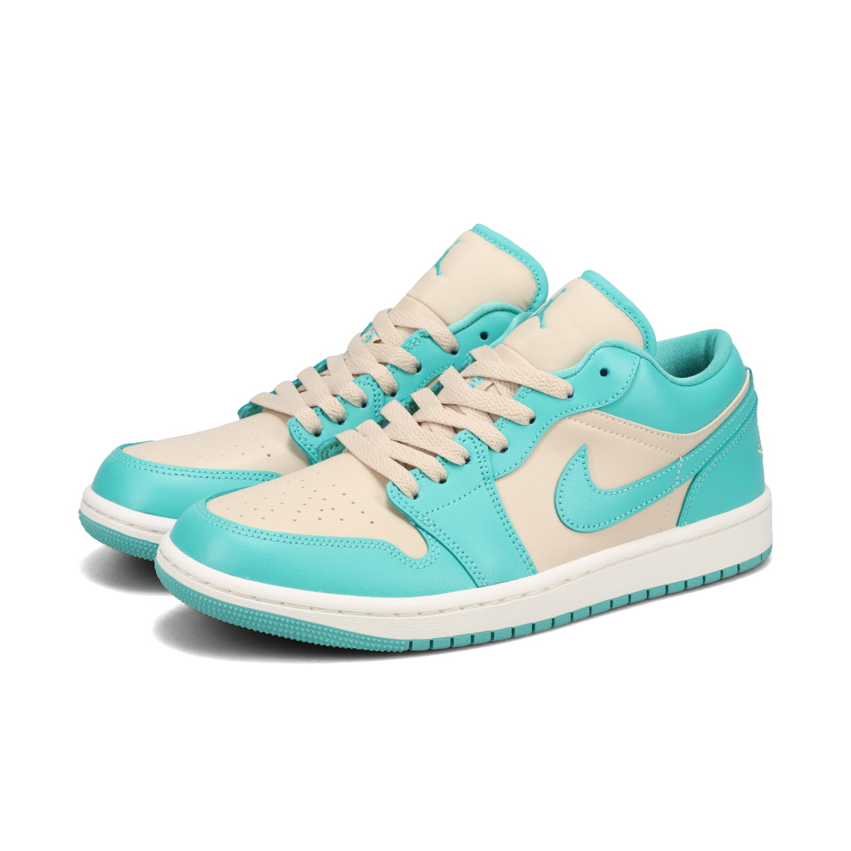 NIKE WMNS AIR JORDAN 1 LOW "TEAL GREEN" DC0774-131 （サンドドリフト/セイル/ウォッシュ ...