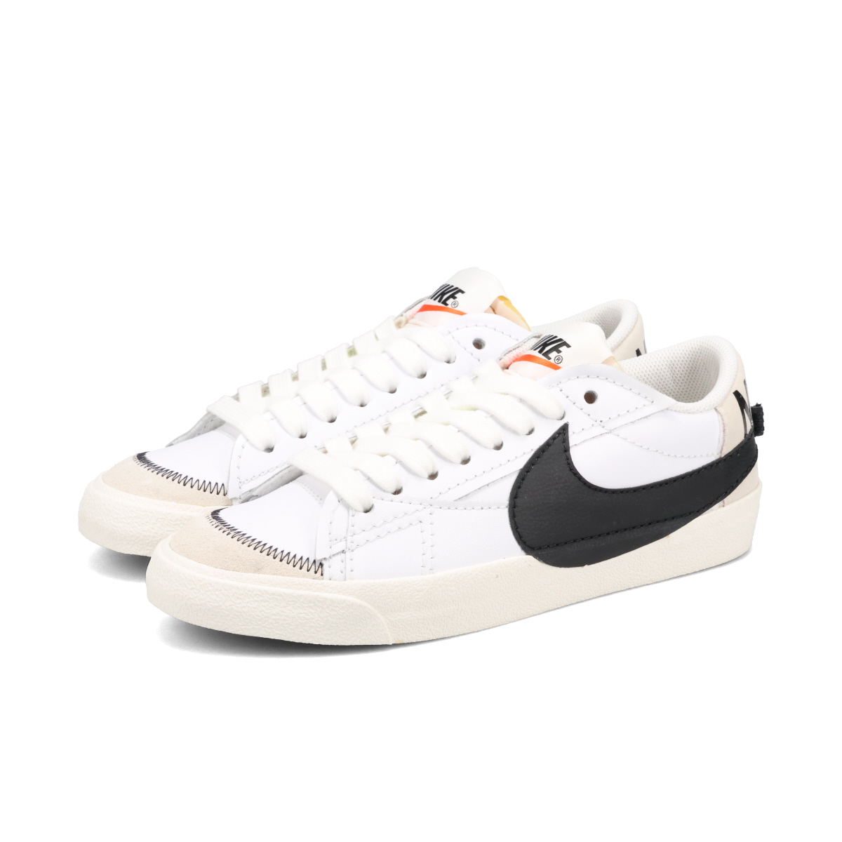 NIKE BLAZER LOW '77 JUMBO "WHITE BLACK" DN2158-101 （ホワイト/ホワイト/セイル/ブラック ...