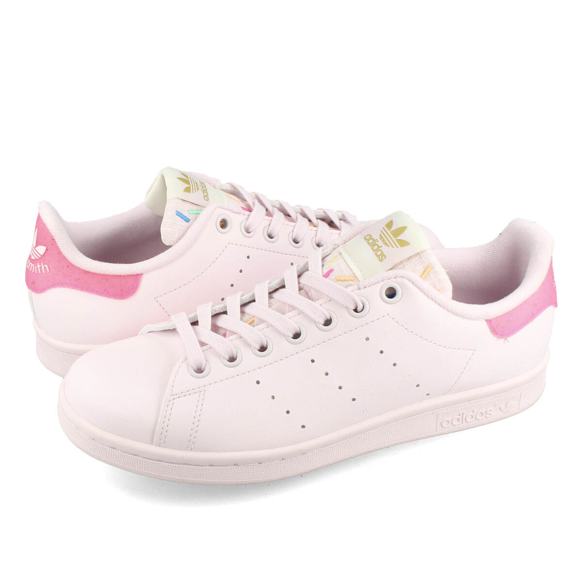 adidas STAN SMITH VEGAN "ALMOST PINK OFF WHITE" HQ6669 （オールモストピンク/オール ...